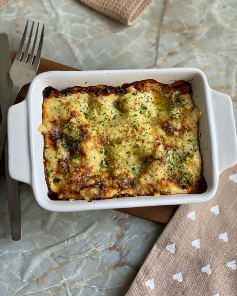 The best low calorie lasagna for one - Weight Loss With Veera