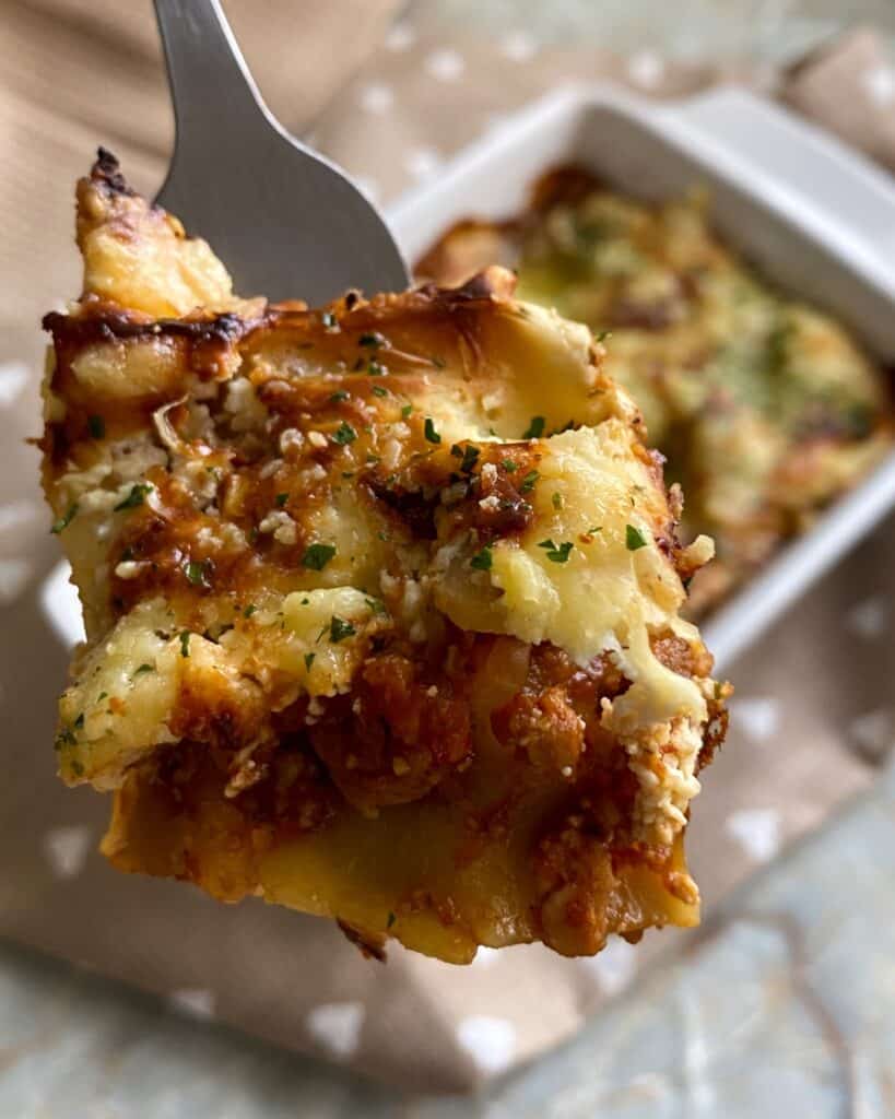 The best low calorie lasagna for one - Weight Loss With Veera