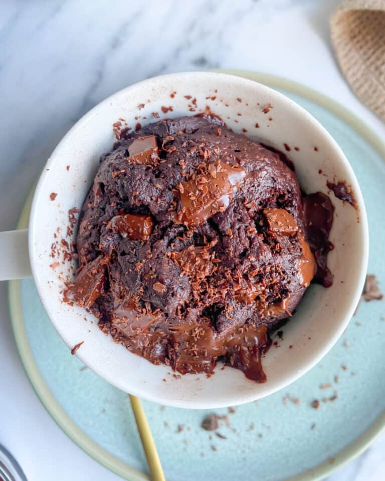 The best low calorie chocolate mug cake - only 99 calories! - Weight ...