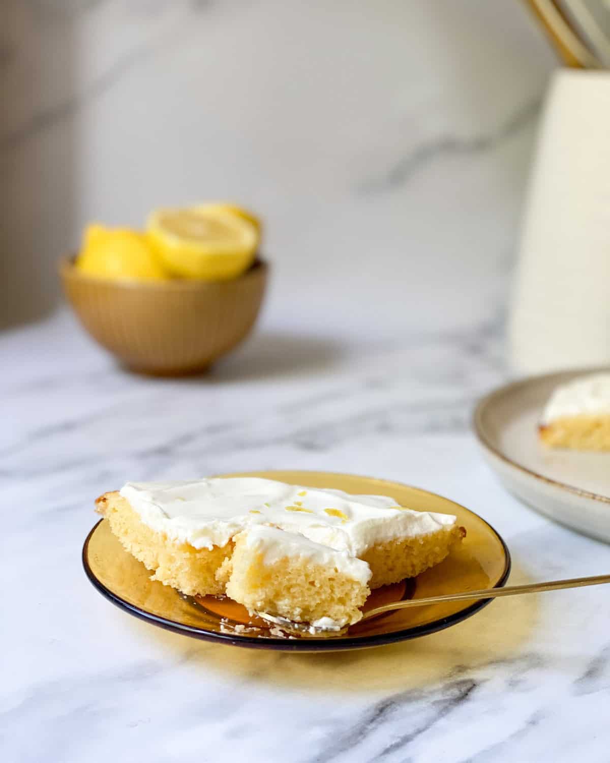 The best low calorie lemon cake - Weight Loss With Veera